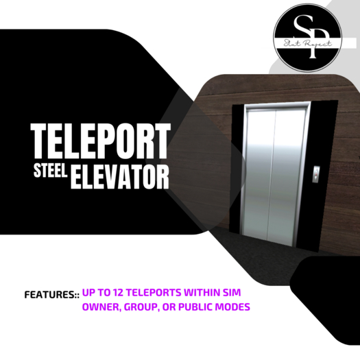 Second Life Marketplace - [SP] Teleport - Elevator Unpacker V1.4